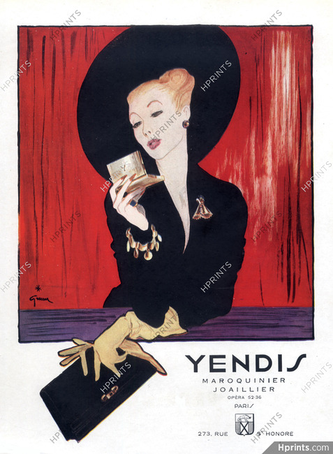 Yendis, Handbags — Original adverts and images