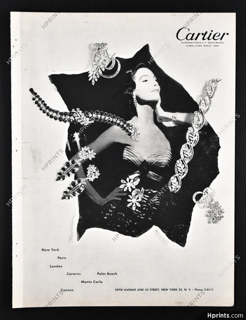 Cartier 1956 Internationally Renowned Jewellers Since 1847