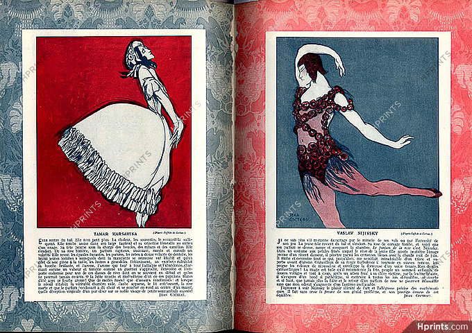 Comoedia Illustré 1911 n°18 Ballets Russes, Russian Ballets,